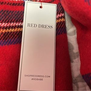 Aura | Jackets & Coats | Aura By Red Dress Boutique Christmas Plaid Jacket Blazer Xs Nwt | Poshmark